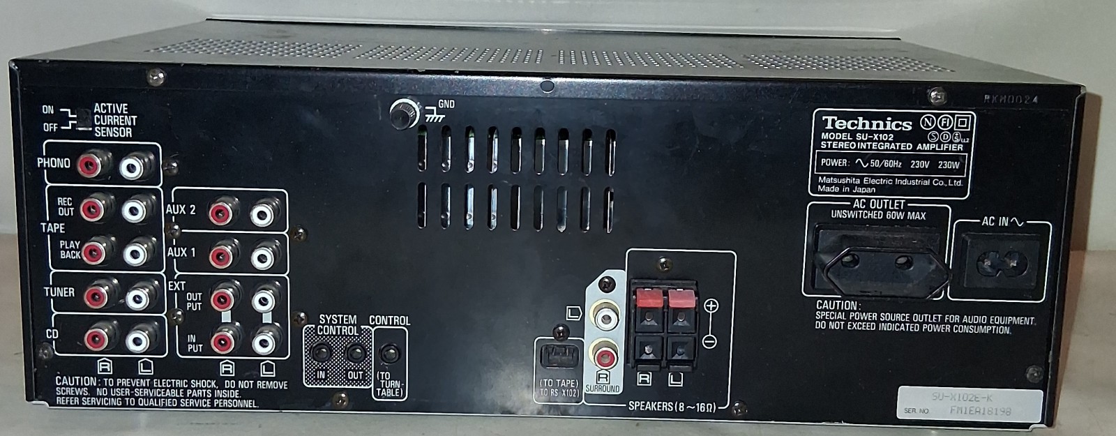 Technics Stereo Intergrated Amplifier SU… | Auktion.se